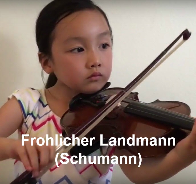 Violin: Frohlicher Landmaan/Happy Farmer (by Schumann) – Malea Emma ...