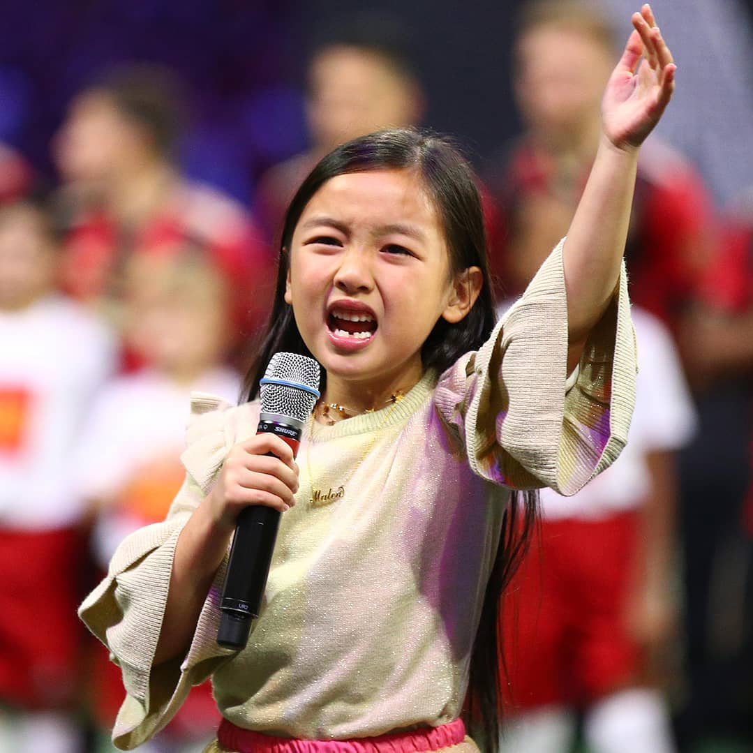 National Anthem – MLS Cup – Malea Emma Tjandrawidjaja