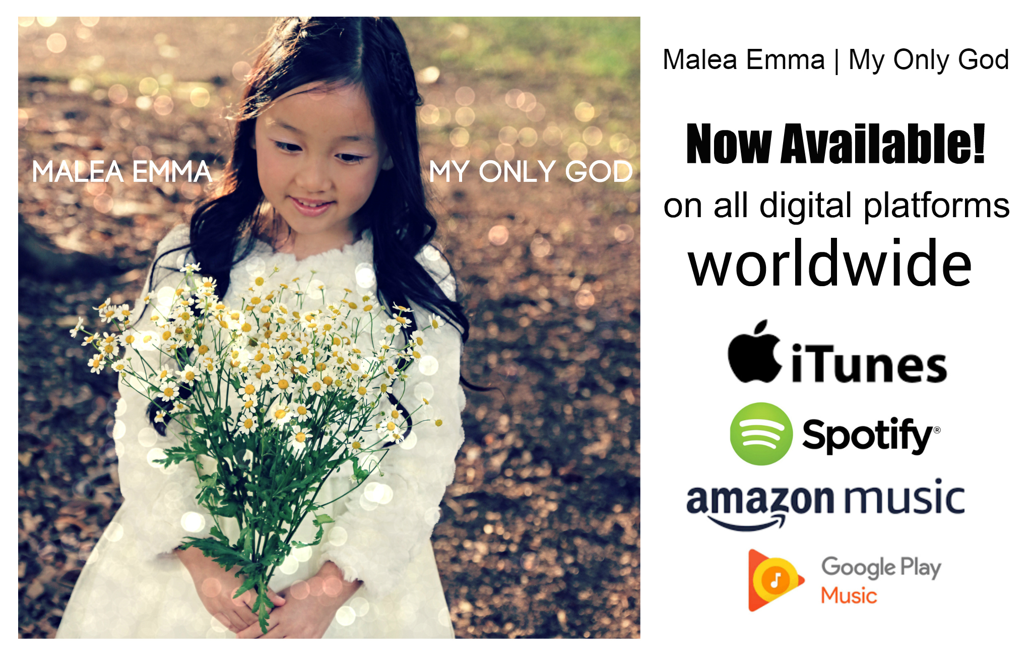 Single Release – My Only God – Malea Emma Tjandrawidjaja